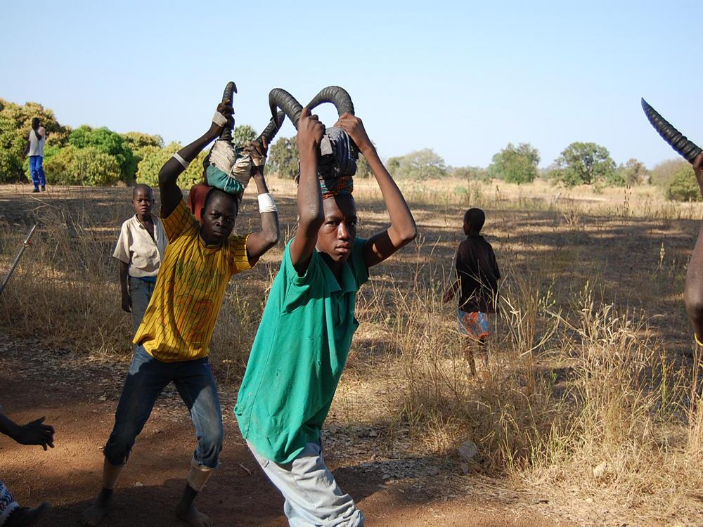 Funeral dancers | The Frafra and their colours